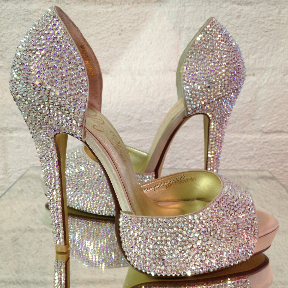 Australia's #1 Crystal shoe strassing | Bling heels | Crystal Shoes ...