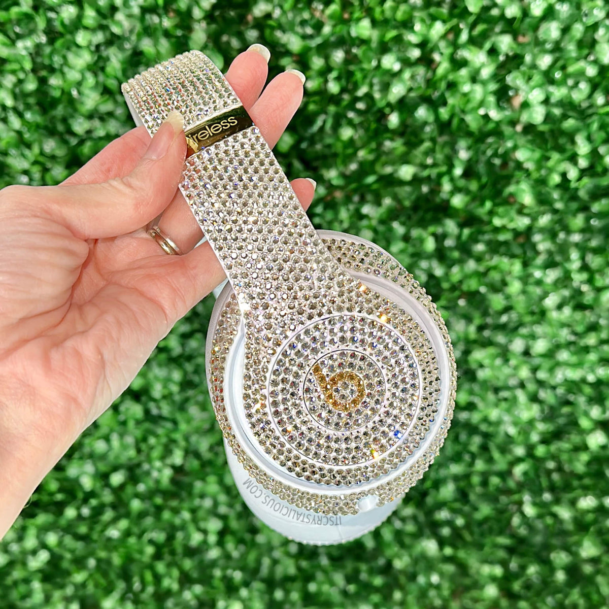 Studio3 Beats By Dre Crystal Headphones - White/Crystal/Golden Honey ...