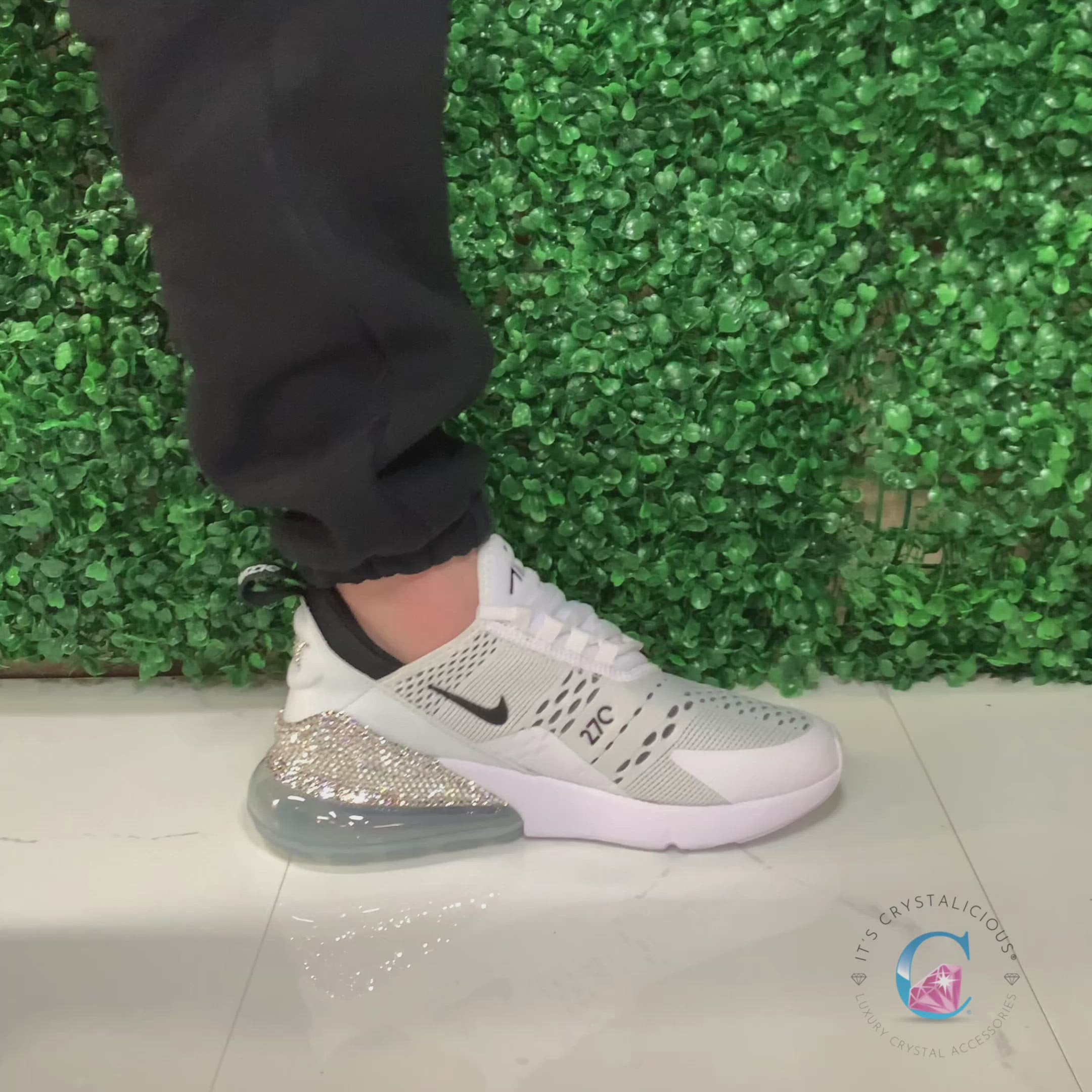 Nike Air Max 270 White Crystal Sneakers | Made in Australia – It's ...