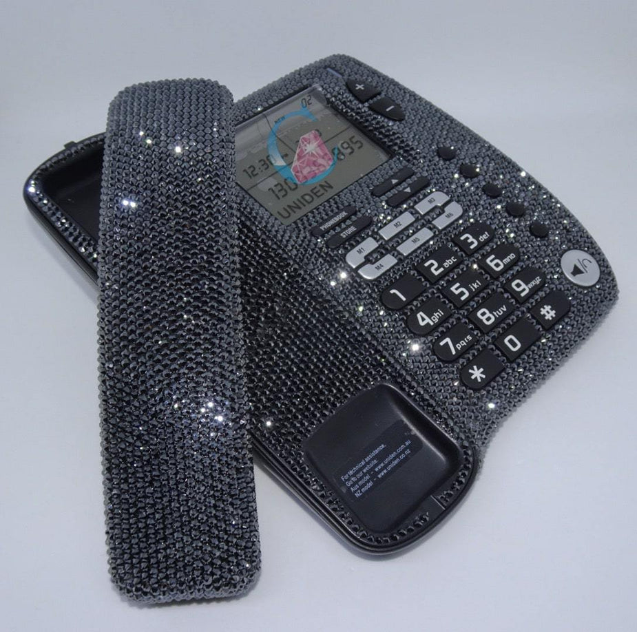 Desk Phone - Jet Hematite * – It's Crystalicious®