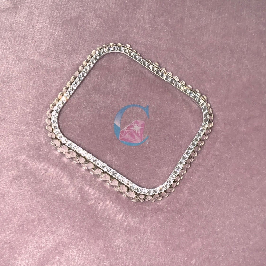 Apple Watch Cover - Silver/Crystal * – It's Crystalicious®