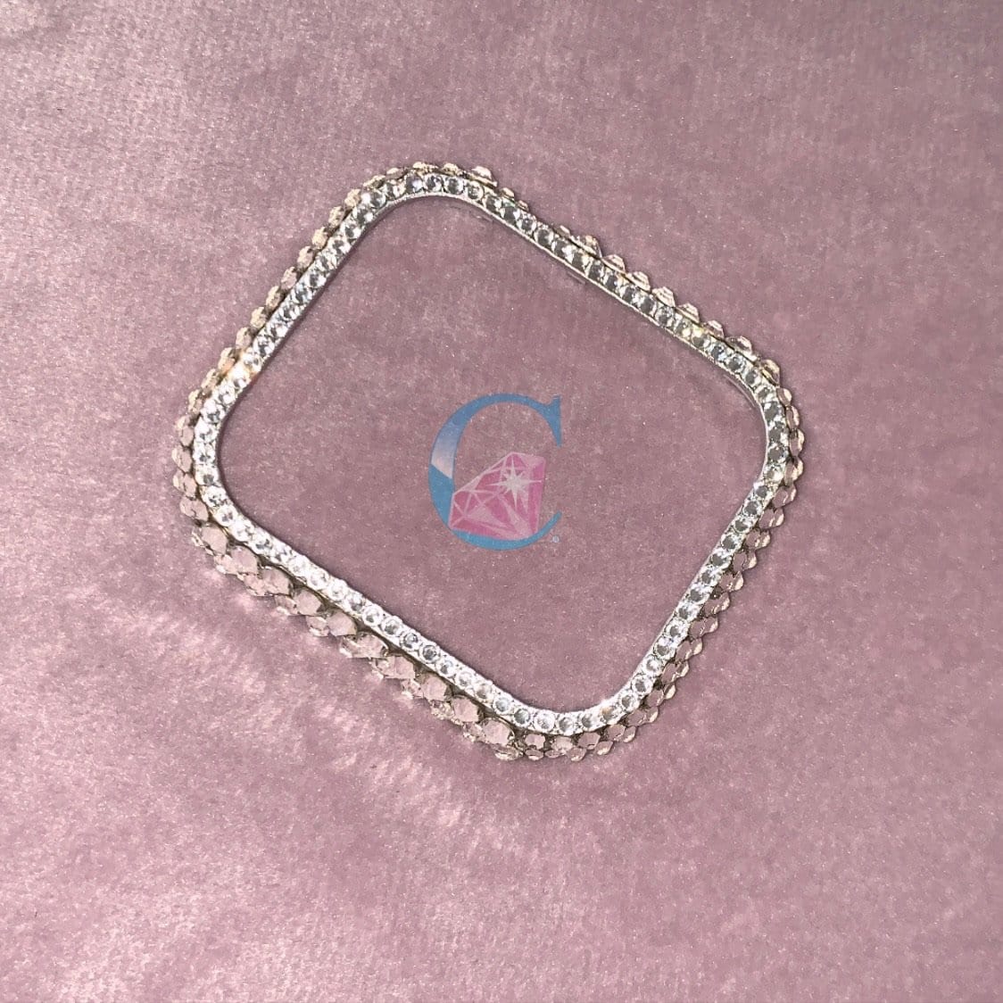 Apple Watch Cover - Silver/Crystal *– It's Crystalicious®