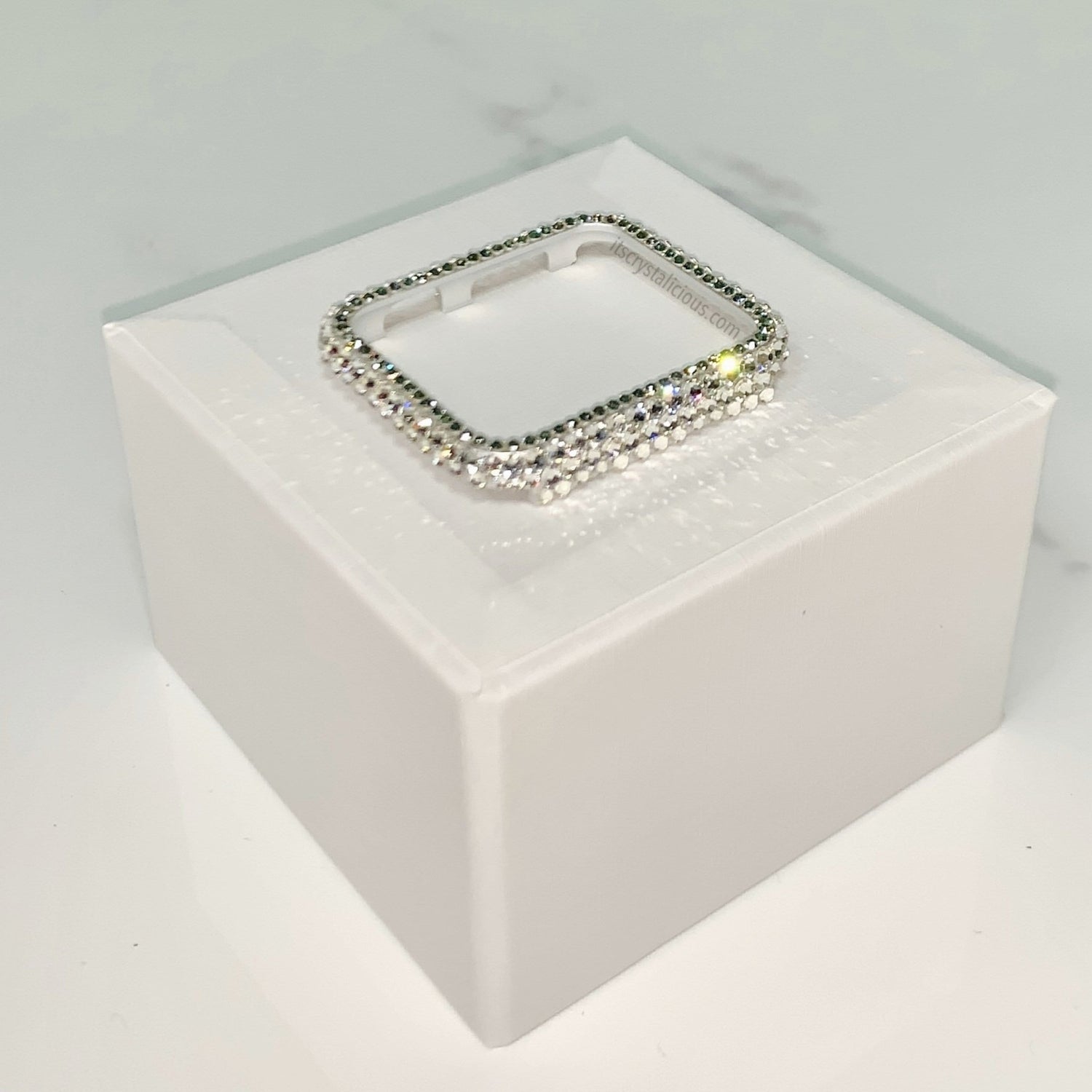 Apple Watch Cover - Silver/Crystal * – It's Crystalicious®